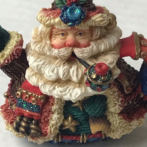 Holiday | Vintage 1999 Possible Dreams Crinkle Claus Teapot Crinkle ...